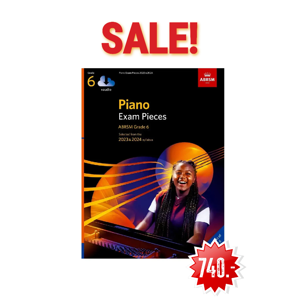 ABRSM Piano Exam Pieces 2023&2024, Initial - Grade 8 (Book with Audio) | Shopee Thailand