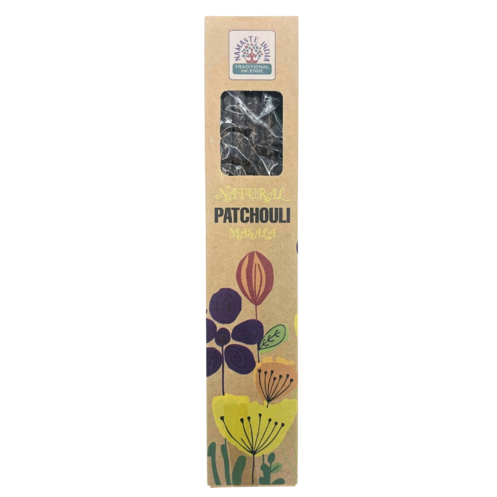 Natural Efe | Indian Incense Sticks - PREMIUM NAMASTE Patchouli | 30g ...
