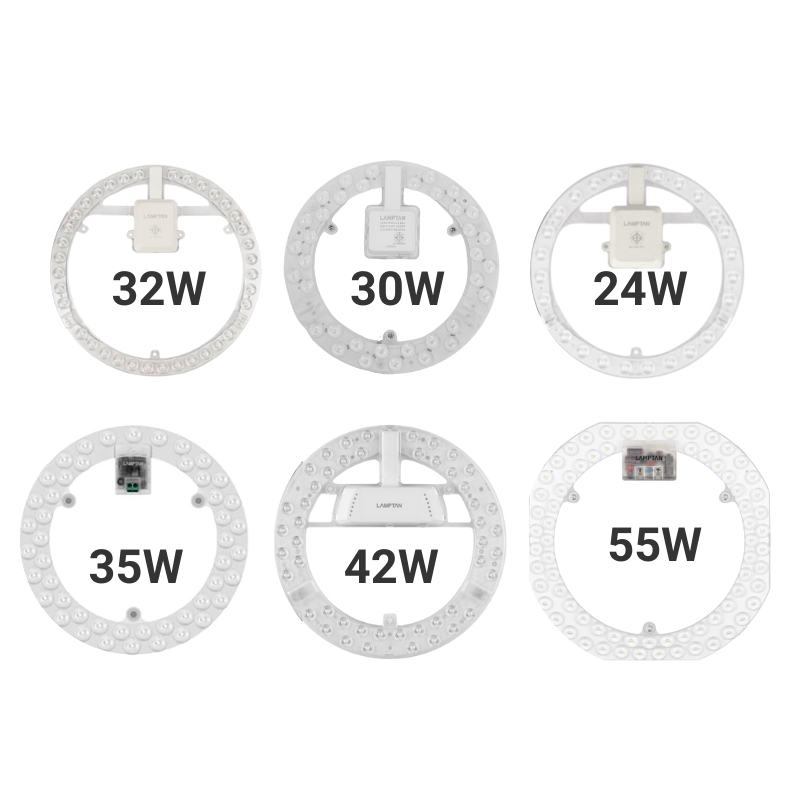 Lamptan 24w 30w 32w 35w 42w หลอดซาลาเปา LED LENS MODULE ใช้แทนหลอดนีออน ...