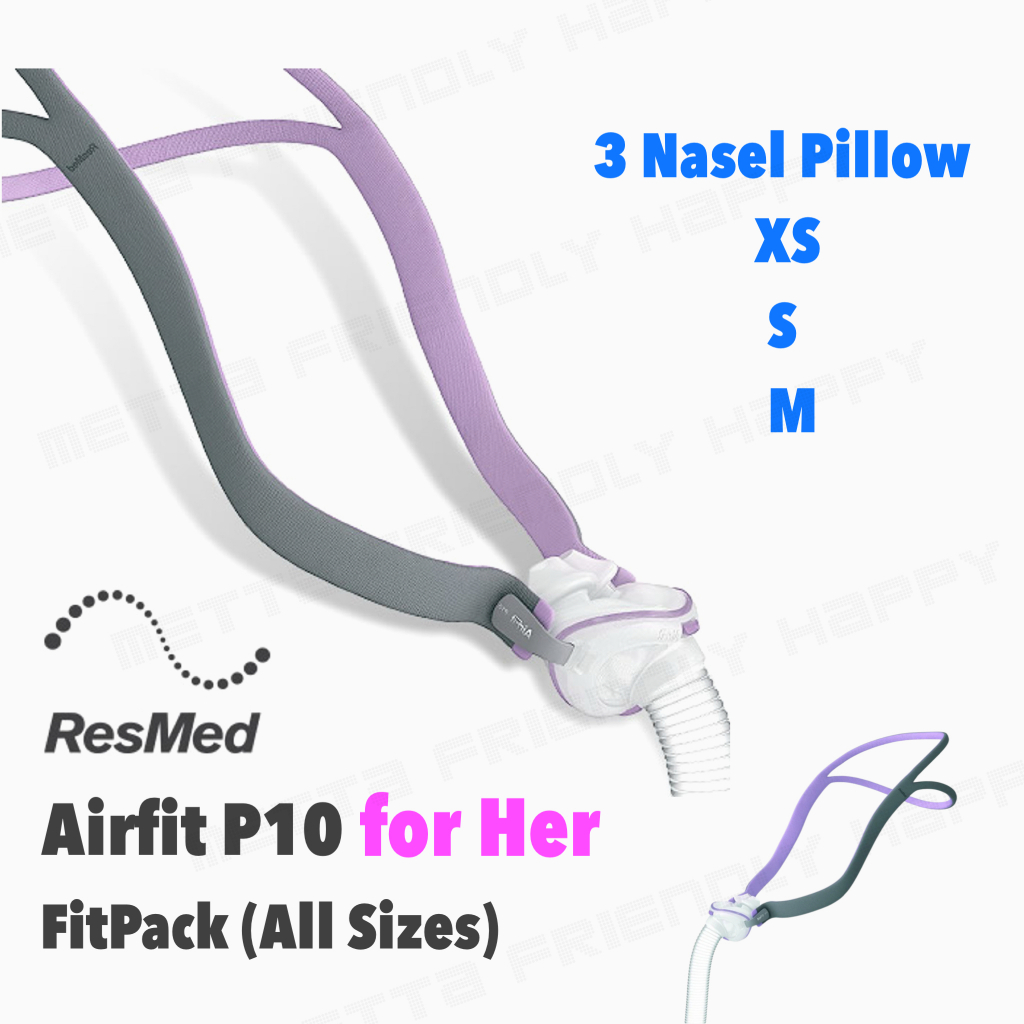 ResMed Airfit P10 for Her FitPack , P10 รุ่น ForHer คุชชัน 3 ขนาด XS ...