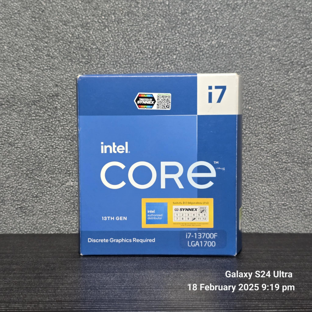 CPU (ซีพียู) INTEL CORE I7 13700F 16C/24T (SOCKET 1700) สินค้ามือ2/ใช้งานปกติ/มีประกันศูนย์ไทย ...