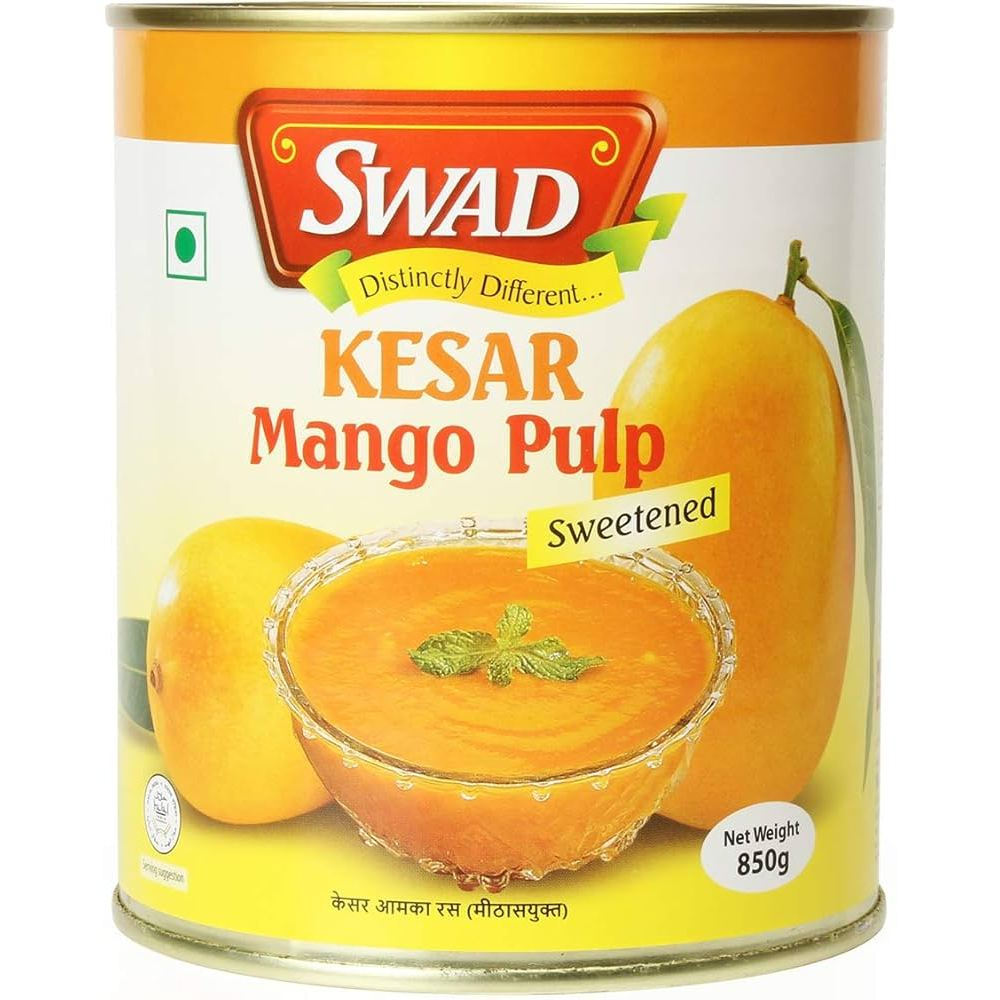 Swad Kesar Mango Pulp เกซาร์ เนื้อมะม่วง 850g | Shopee Thailand