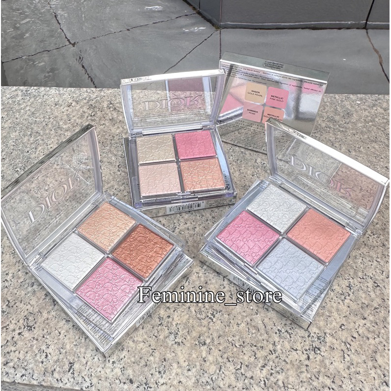 แท้ส่งไว/มีป้ายไทย ผลิต2024 Dior Backstage Glow Face Palette 10 g. (ขอดูบิลได้ค่ะ) | Shopee Thailand