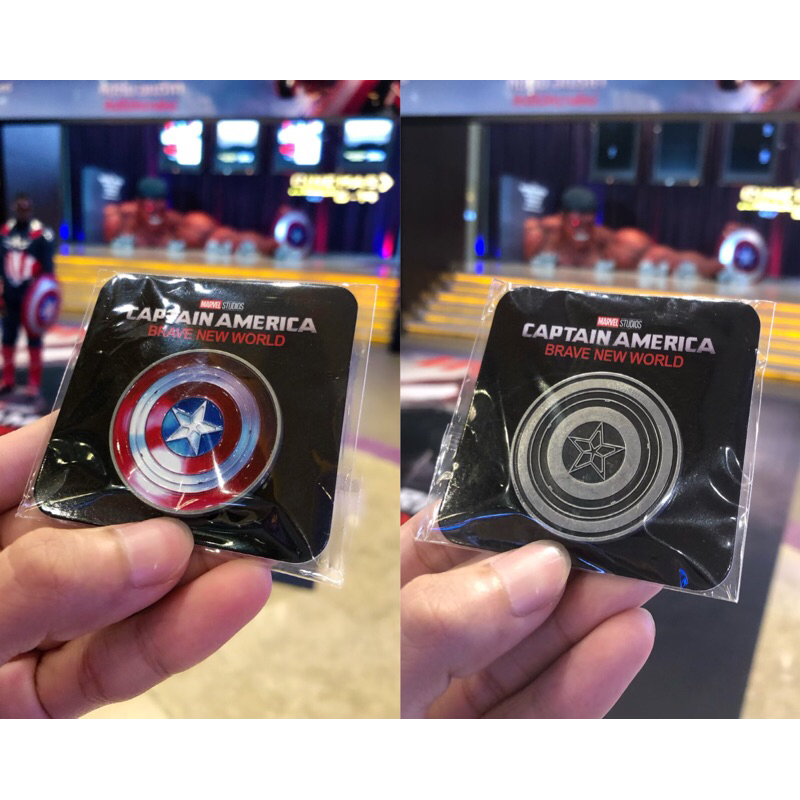 (ทักขอลด30%) เหรียญสะสม และ โปสเตอร์ Captain America: Brave New World ...