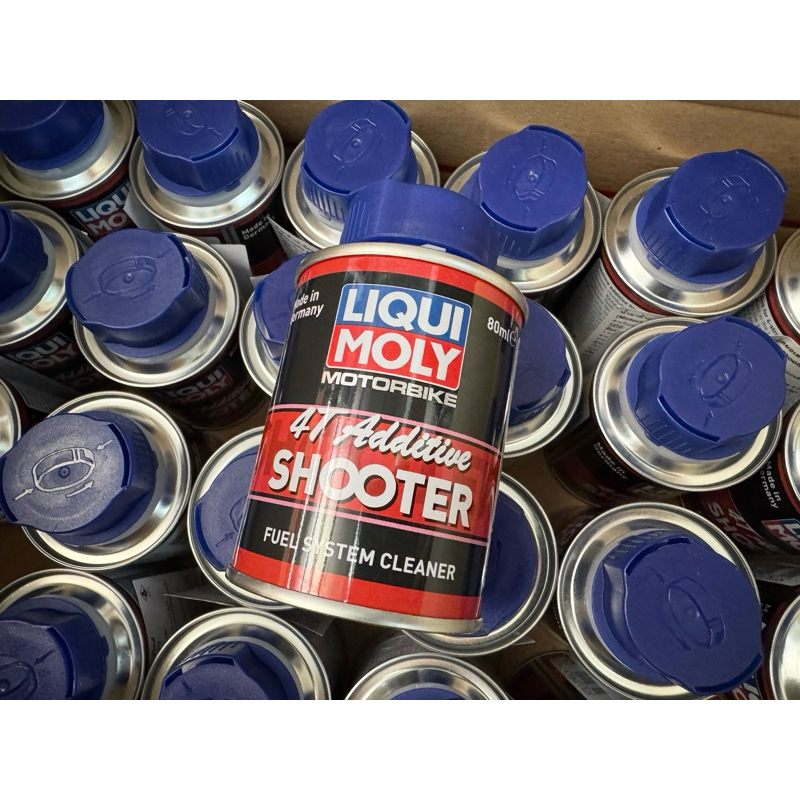 น้ำยาล้างหัวฉีดมอเตอร์ไซค์ Liqui Moly Motorbike 4T additive Shooter ขนาด 80 ml. | Shopee Thailand