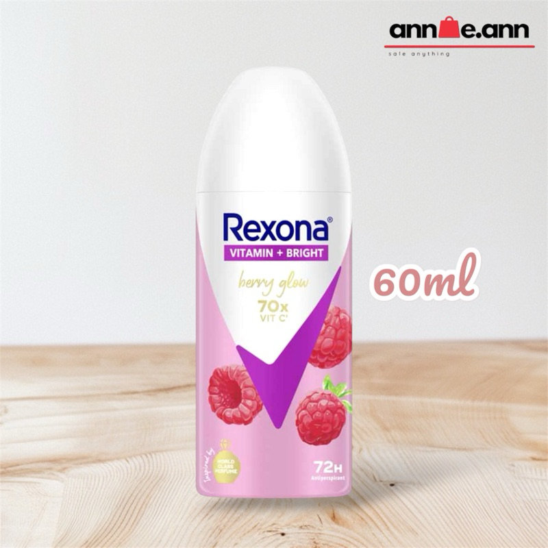 เรโซน่า สเปรย์ วิตามิน ไบรท์ เบอร์รี่ โกลว์ ขนาด 60มล Rexona spray ...
