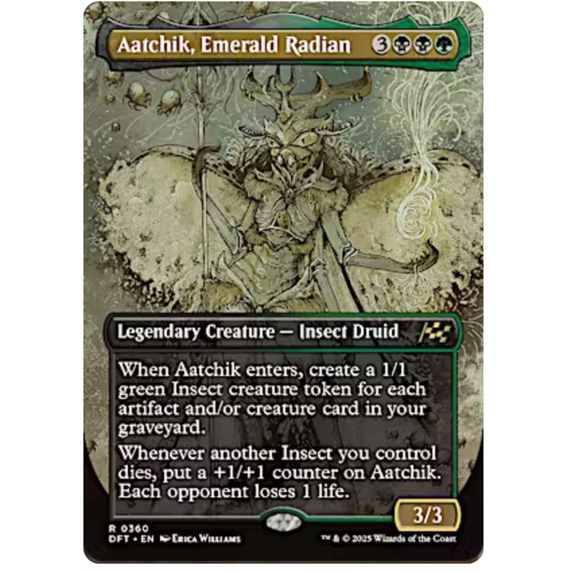 Aetherdrift Variants: Aatchik, Emerald Radian (0360 - Borderless ...