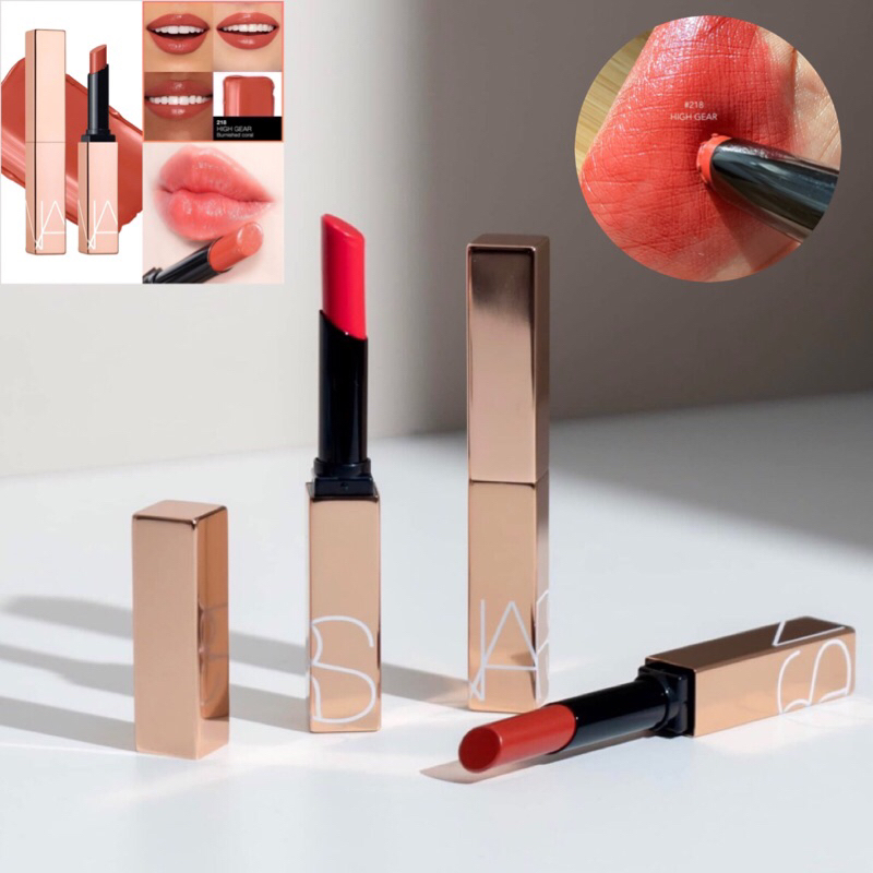 🔺💯ป้ายไทย🔺 Nars Afterglow Sensual Shine Lipstick #High Gear รุ่นใหม่สี ...