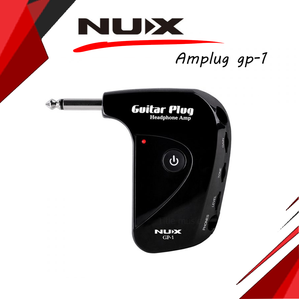 NUX GP-1 แอมป์ปลั๊กกีต้าร์ แบบเสียบหูฟัง มีเอฟเฟคในตัว มีรับประกันสินค้า | Shopee Thailand