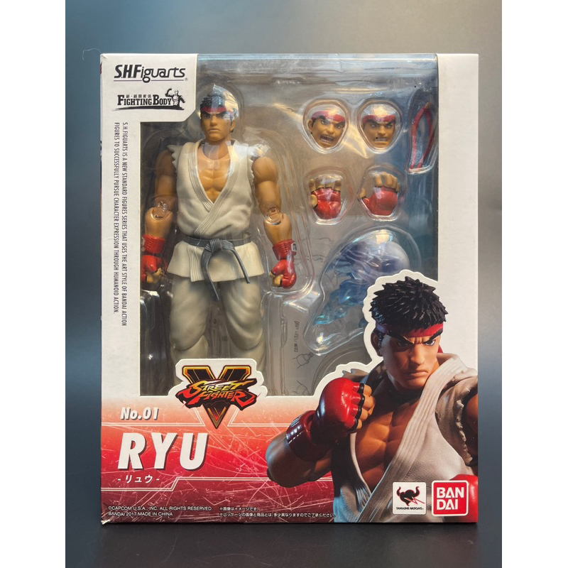Bandai Tamashii Nations S.H. Figuarts Ryu Street Fighter Action Figure ...