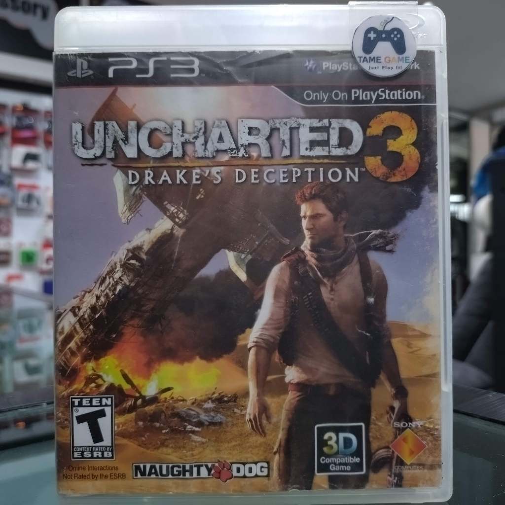 (ภาษาอังกฤษ) มือ2 Uncharted 3 Drake's Deception PS3 มือสอง (Uncharted 3 ...