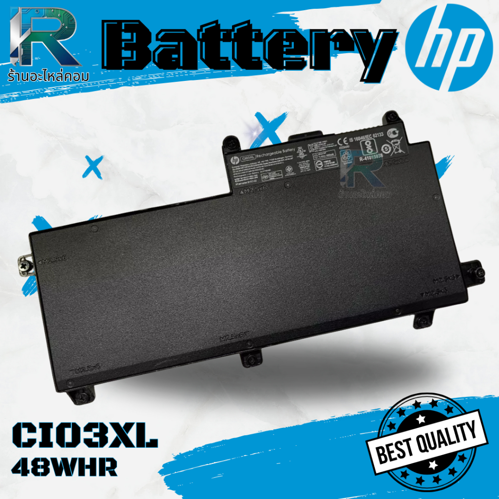 แบตเตอรี่ HP CI03XL Battery HP Probook 645 640 655 650 G2 G3 G4 ตรงรุ่น ...