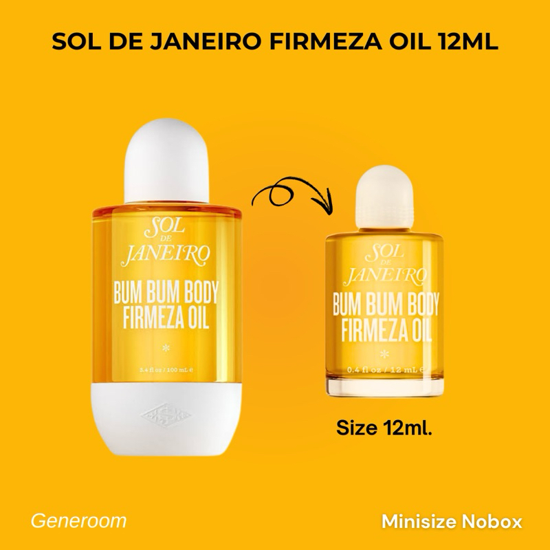 Sol de Janeiro Bum Bum Firmeza Firming & Debloating Body Oil 12ml ...