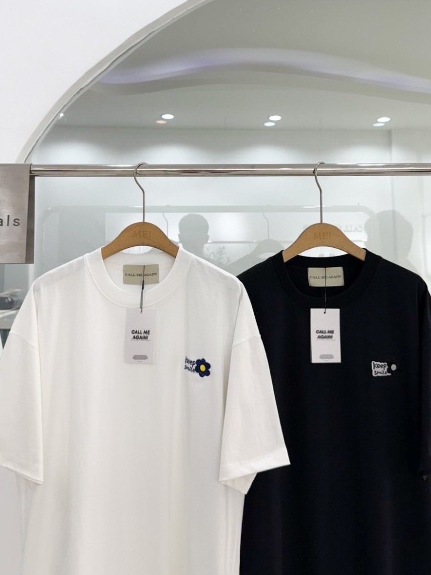 Call Me Again เสื้อยืดโอเวอร์ไซส์ ทรงสวยๆ สกรีนแน่นๆ ใส่สบายๆ ผ้าคอตตอน ...