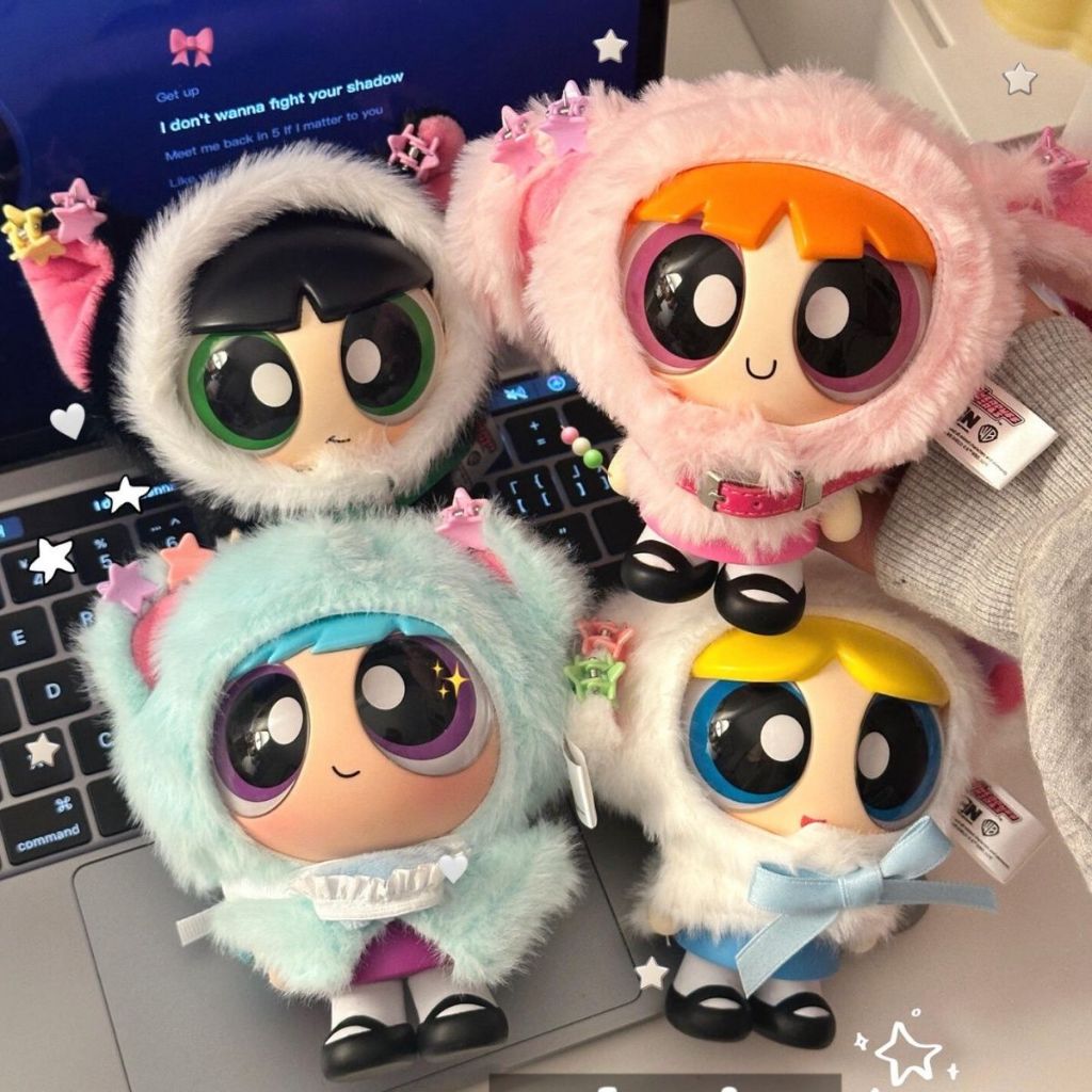 ตุ๊กตาพวงกุญแจ Powerpuff Girls Animal Cape Series Plush | Shopee Thailand