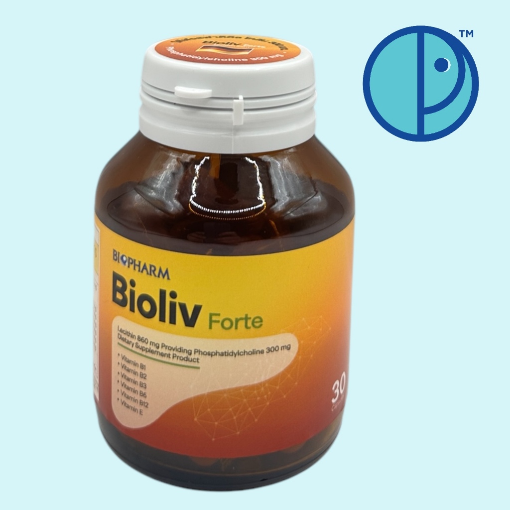 Bioliv Forte ไบโอลีฟ ฟอร์ท (ขนาดบรรจุ 30 แคปซูล) | Shopee Thailand