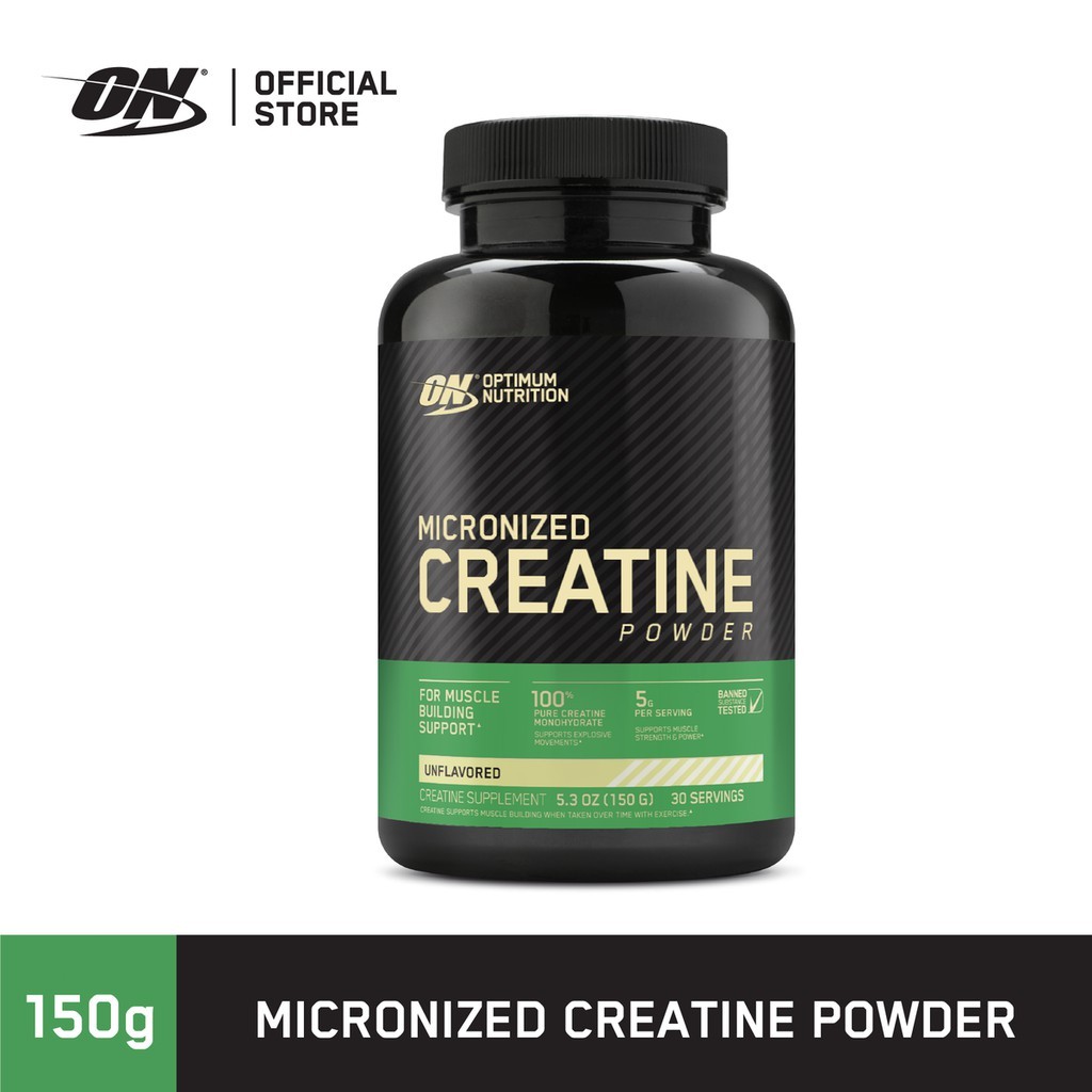 【ซองจดหมาย】Optimum Nutrition Micronized Creatine Powder 150g - Recovery ...