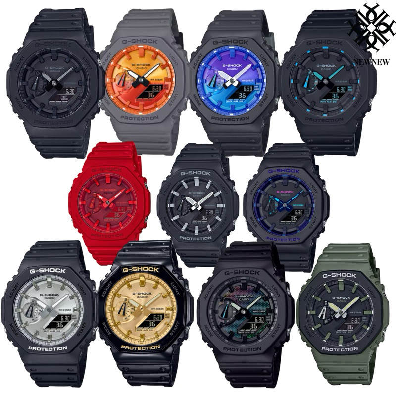 G-SHOCK รุ่น Ga-2100 CARBON COREGUARD GA-2100-1A1 GA-2100RW-1 GA-2100 ...