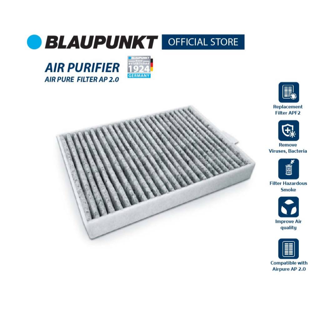 [1แถม1] BLAUPUNKT ไส้กรองอากาศ AIRPURE FILTER APF2 แผ่นกรองถ่านกัมมัน ...