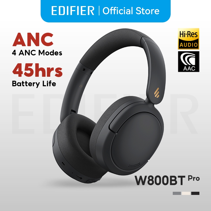 Edifier W800BT Pro Bluetooth 5.4 หูฟังไร้สายพร้อมระบบตัดเสียงรบกวนแบบ ...