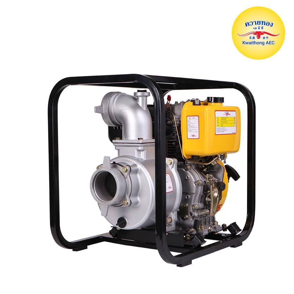 ครื่องสูบน้ำดีเซล ควายทอง K221 (4 นิ้ว) KD40P √ ทางน้ำออก 4 นิ้ว √ 8 ...