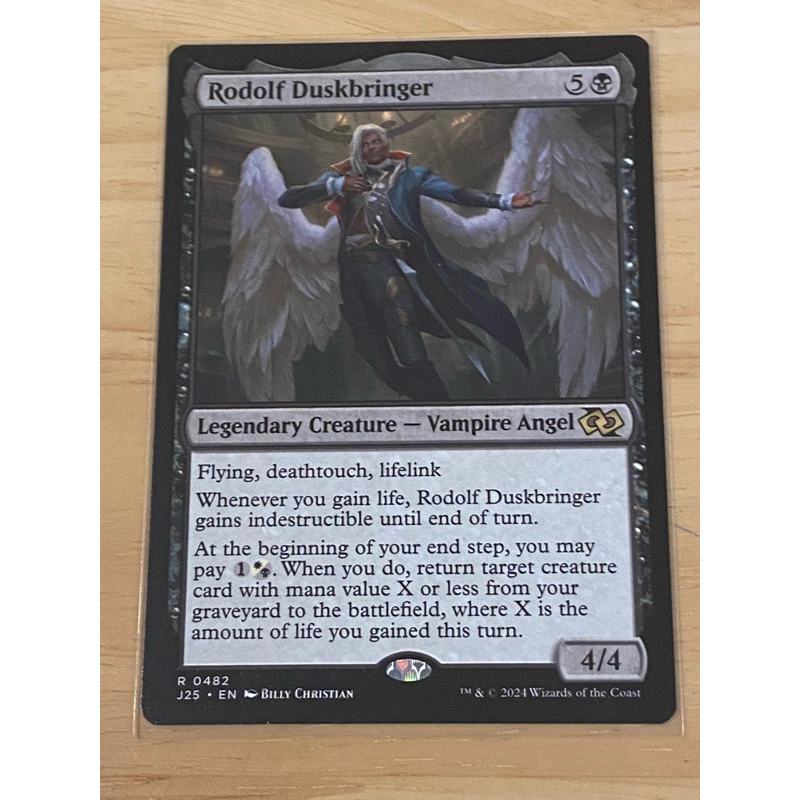 [MTG][J25] Foundations Jumpstart: Rodolf Duskbringer การ์ดแท้ Magic The ...