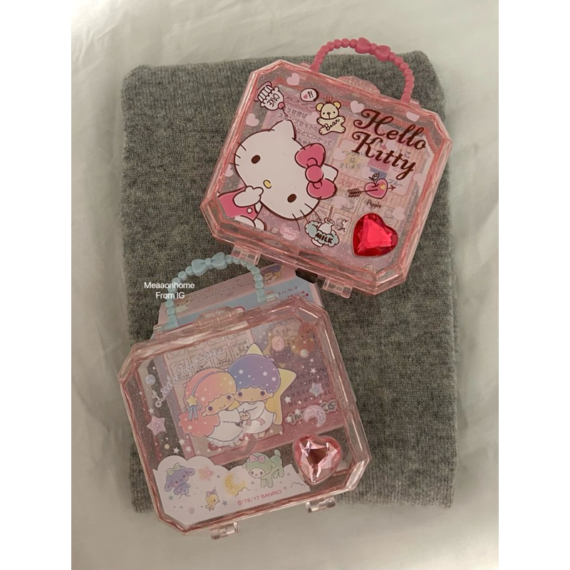 Sanrio boxes, กล่องใสกากเพชร | Shopee Thailand