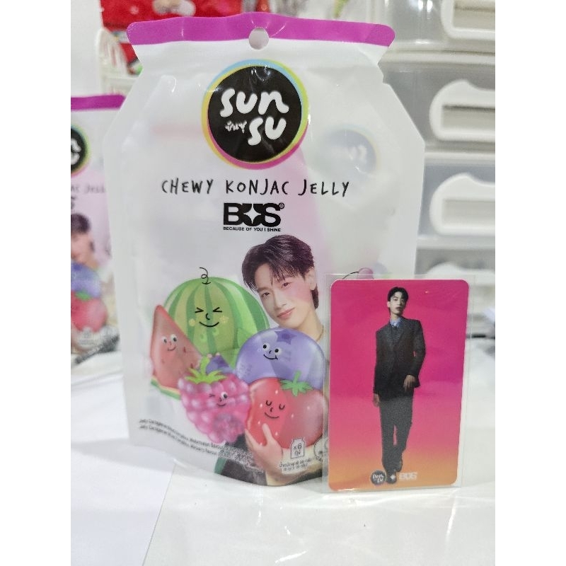 Sunsu x BUS กลิ่นแตงโมและมิกซ์เบอร์รี่ หน้าซองเน็กซ์ การ์ดสุ่ม | Shopee ...