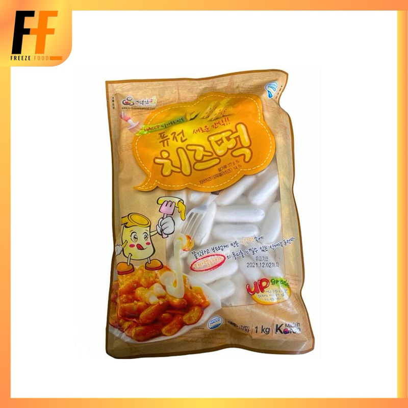 แป้งต๊อกบกกีสอดไส้ชีสแช่แข็ง 1 กิโลกรัม | FROZEN CHEESE TTEOK-BOKKI ...