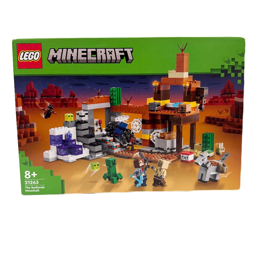 LEGO Minecraft The Badlands Mineshaft 21263 | Shopee Thailand