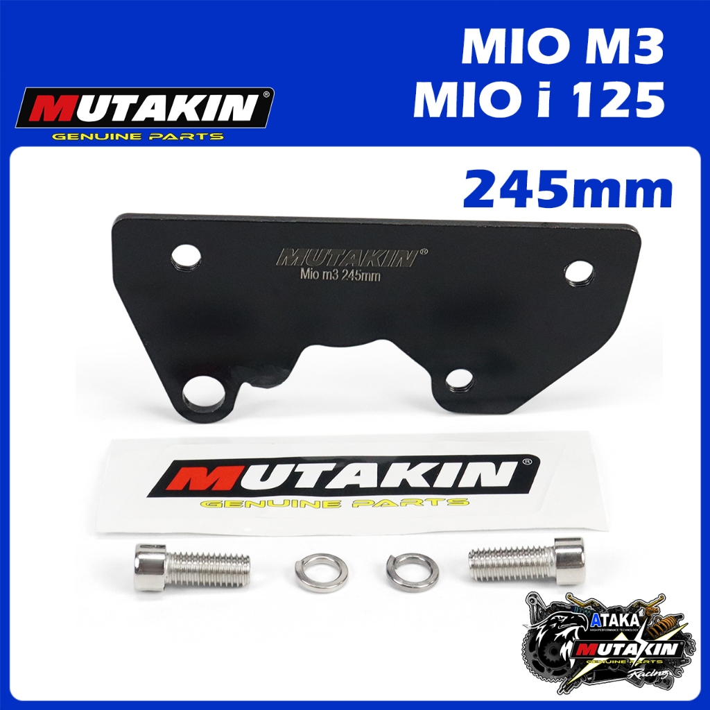 MUTAKIN Disc Bracket ตัวยึดดิสก์เบรก 245 มม. สำหรับ MIO J MIO M3 MIO Z ...