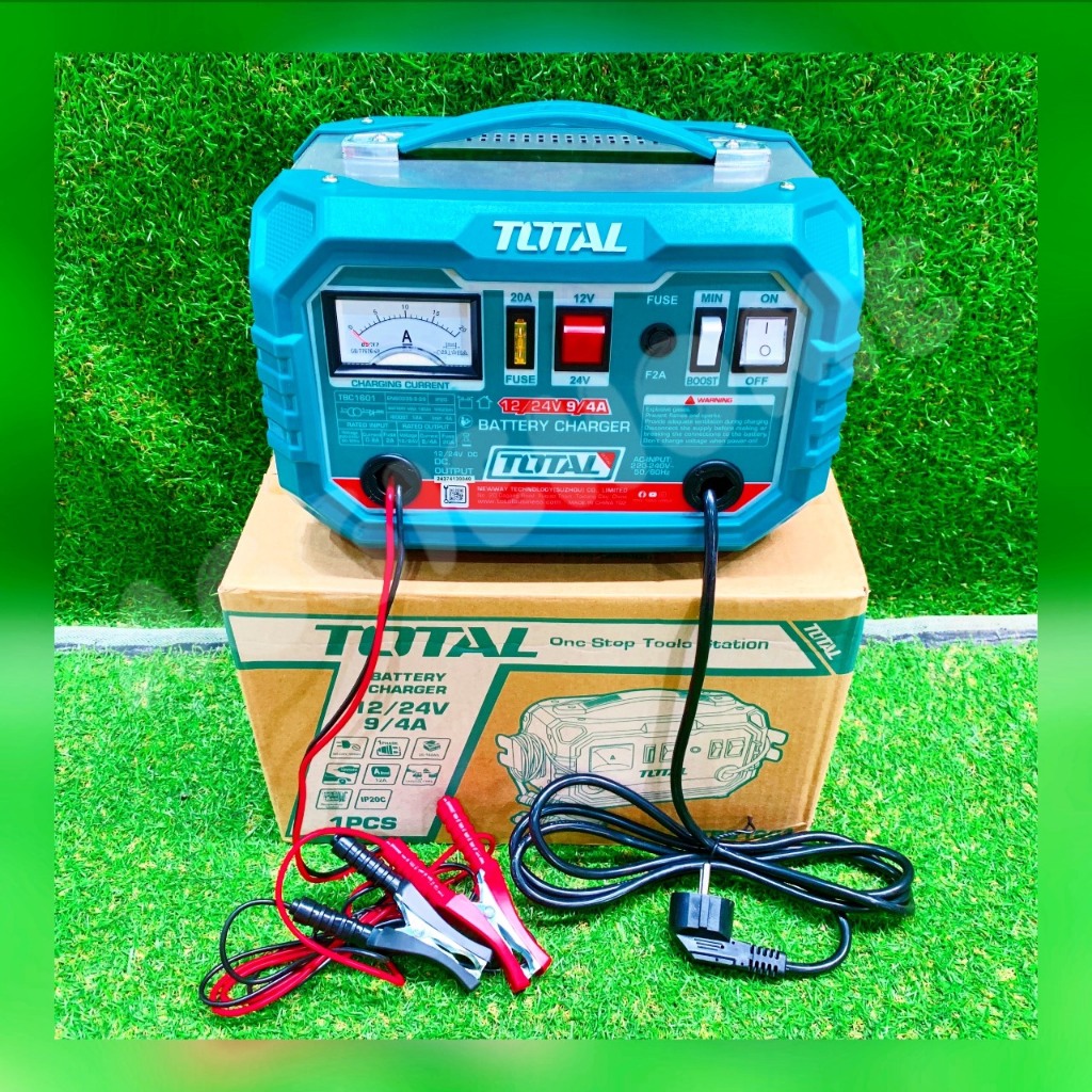 TOTAL เครื่องชาร์จแบตเตอรี่ รุ่น TBC1601 (12V / 24V) / 220V ...