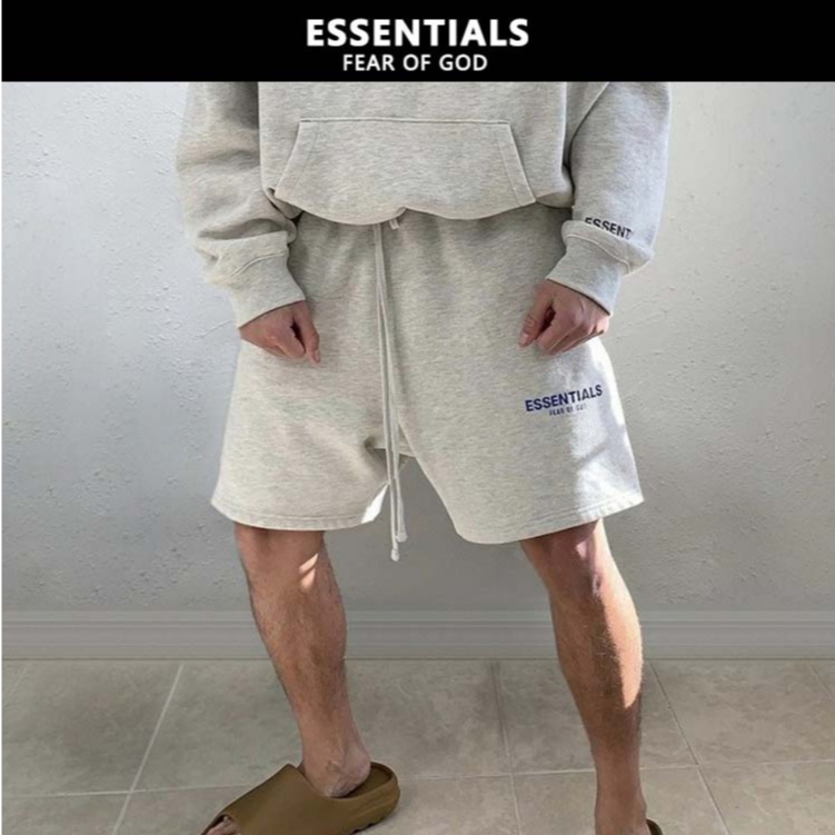『ESSENTIALS』กางเกงขาสั้น FEAR OF GOD ESSENTIALS Crenshaw collaborates ...