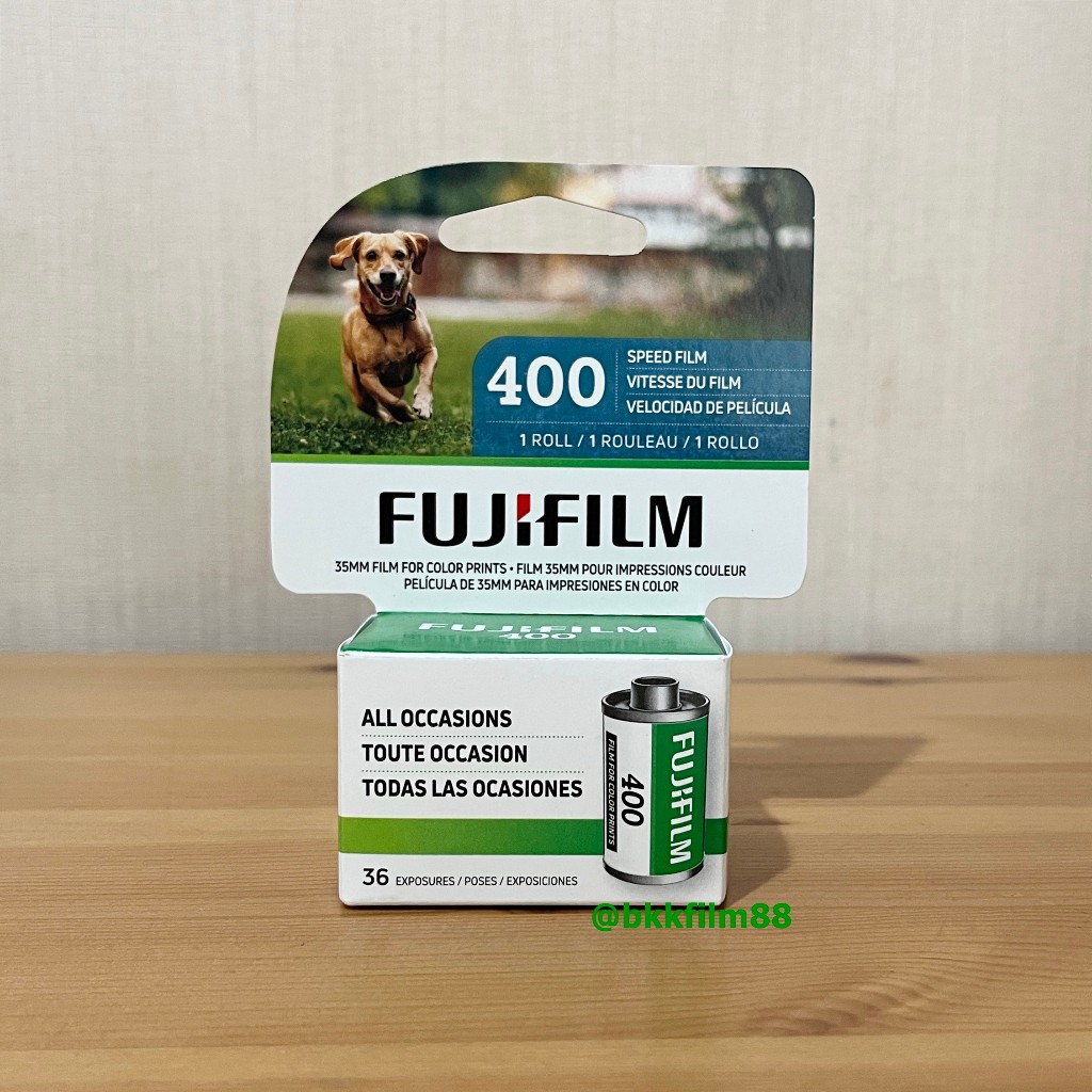 NEW ฟิล์มสี Fujifilm 400 35mm 36exp 135-36 ฟิล์มถ่ายรูป ฟิล์ม Fuji 400 Color Negative Film ...