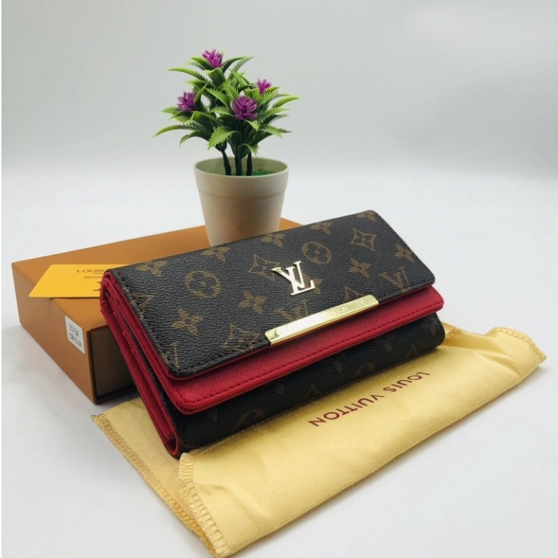 ลด90% กระเป๋าสตางค์ใบยาว Free box set รุ่น3พับ กระเป๋าสตางค์ผู้หญิง ...