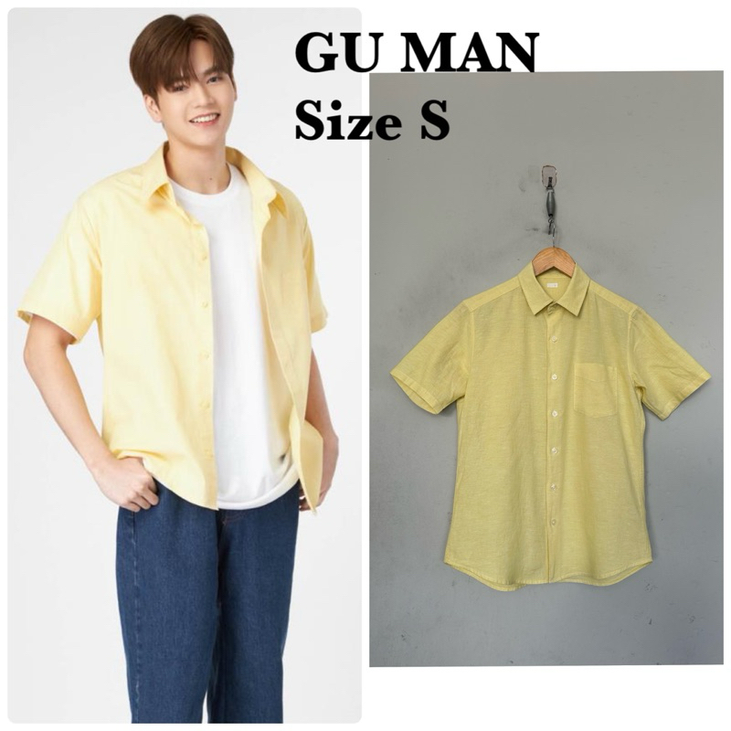 GU MAN เสื้อผ้าลินินมือสองของแท้ | Shopee Thailand