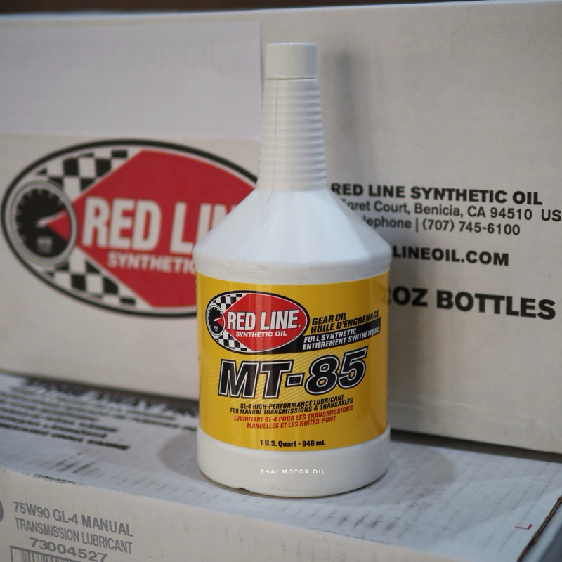 *75W85 GL-4 น้ำมันเกียร์ธรรมดาตัวเทพ Redline MT-85 จาก USA | Shopee ...