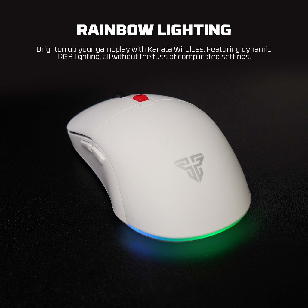 FANTECH WIRELESS MOUSE เมาส์เกมมิ่งไร้สาย Optical ความแม่นยำสูงปรับ DPI ...