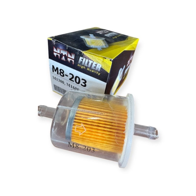 กรองน้ำมันเชื้อเพลิง กรองเบนซิน NTN M8-203 ใช้กับท่อขนาด5/16(2หุนครึ่ง) แบบใส | Shopee Thailand
