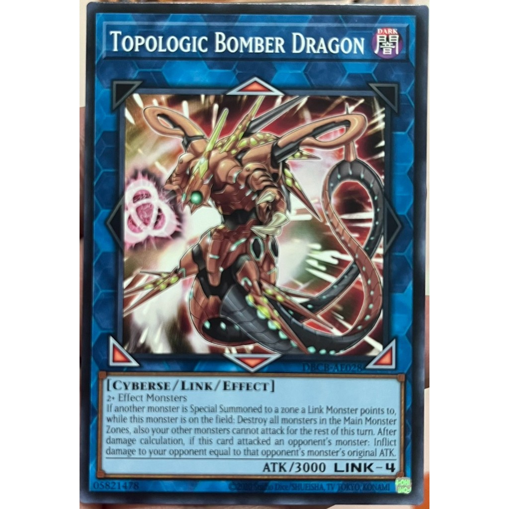 Yugioh Asia-Eng [DBCB-AE028] Topologic Bomber Dragon (Common) การ์ดยูกิแท้ถูกลิขสิทธิ์ | Shopee ...