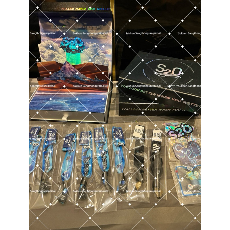 ‼️พร้อมส่ง‼️ขายบัตร VIP : All 3 Days S2O Songkran Music Festival 2025 ...