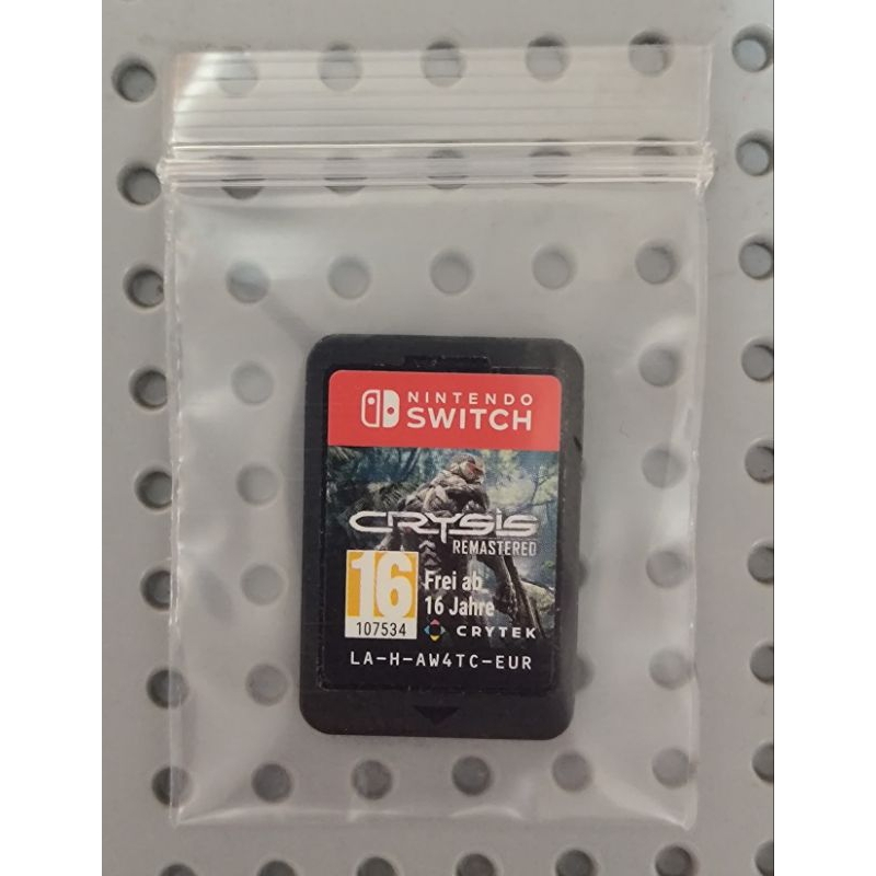 แผ่นเกม NINTENDO SWITCH (มือ2) : CRYSIS REMASTERED (แผ่นเกมไม่มีกล่อง) | Shopee Thailand