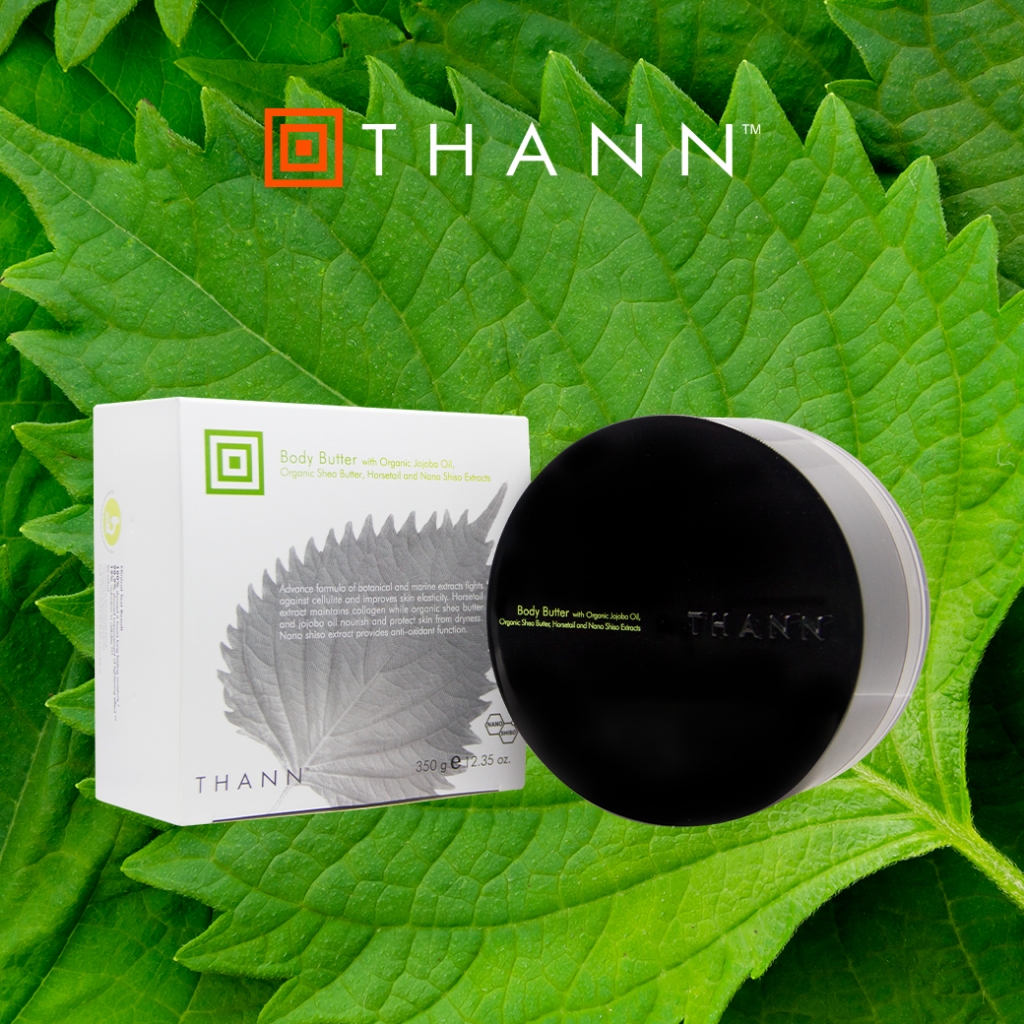 THANN Shiso Body Butter 350g. บอกลาผิวเปลือกส้ม พร้อมอวดผิวสวยกระชับ เรียบเนียน | Shopee Thailand