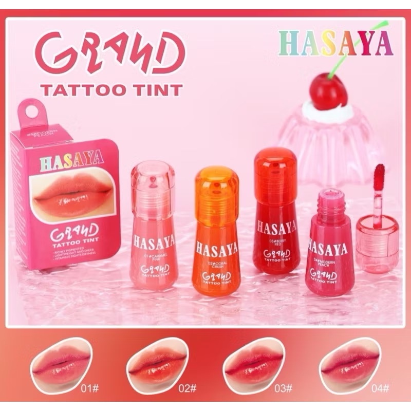 Hasaya Girl grand tattoo tint (H3829) ฮาซายา เกิร์ล ลิปทินท์ ให้ความ ...