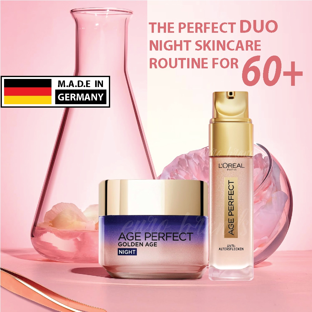 Exp.04/2027 L'Oreal Germany Age Perfect Golden Age Set ชุดบำรุงผิวหน้า ...