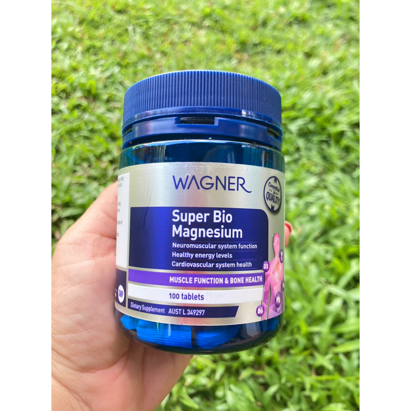 Wagner Super Bio Magnesium 100 Tablets จากออสเตรเลีย ....(แมกนิเซียม ...