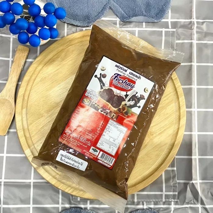 เฟอร์เชย์ เฮเซลนัท Fershay Hazelnut 900g. เฮเซลนัทบดผสมโกโก้ ช็อคโกแลต ...