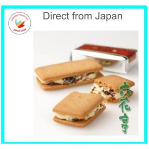 【Ships direct from Japan】ROKKATEI Marusei Butter Sandwich Hokkaido (10 ...