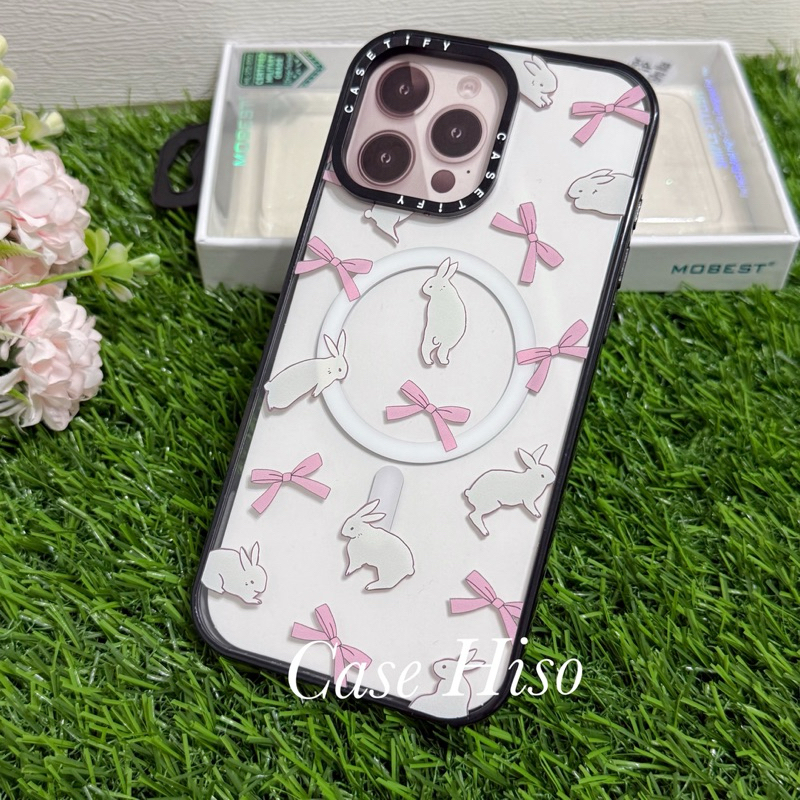 Mobest Case ใสลายกระต่ายน้อยน่ารัก รองรับชาร์จแม่เหล็ก สำหรับ i Phone ...