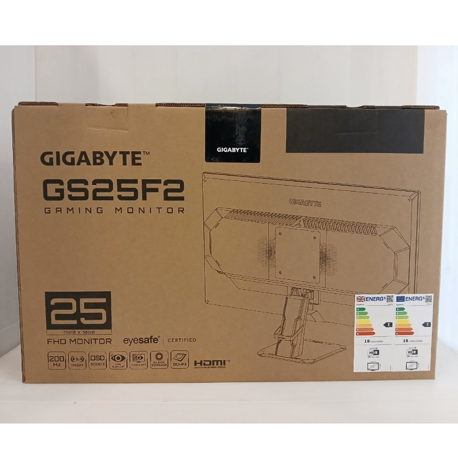 MONITOR (จอมอนิเตอร์) GIGABYTE GS25F2 - 24.5 INCH SS IPS FHD 200Hz AMD ...